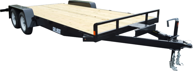 Equipment Trailer Angle Iron Open Car Full Treated Plank Deck - Car ...