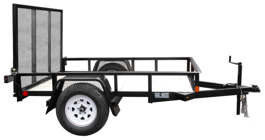 Utility Trailer Angle Iron Single Axle - Car Mate Trailers, Inc